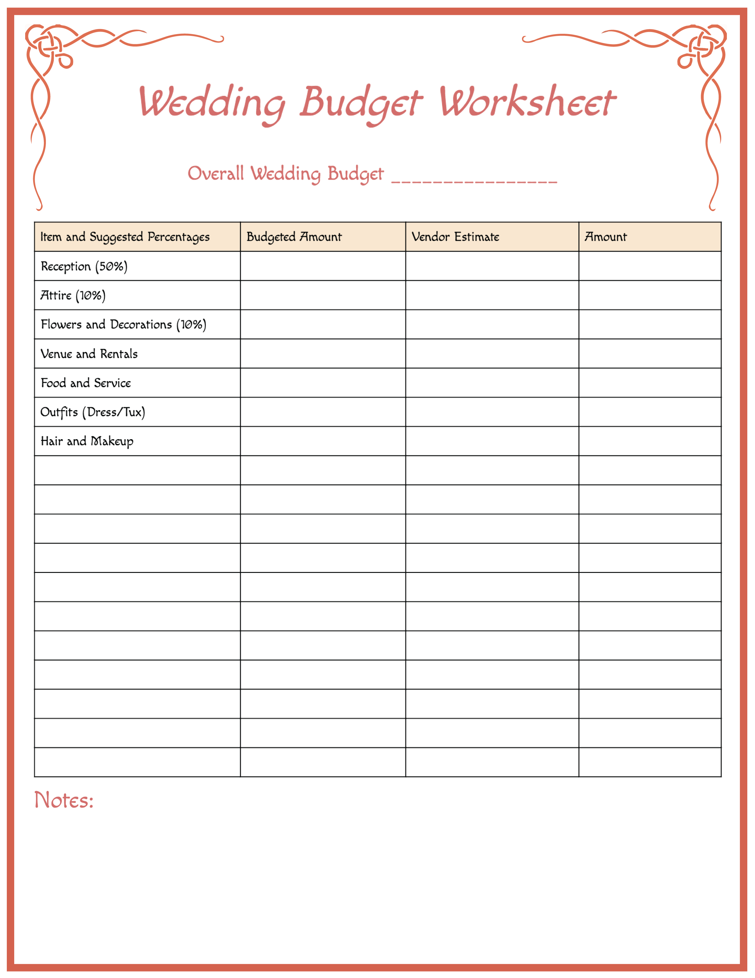 Wedding Budget Excel Sheet Download Excel Templates
